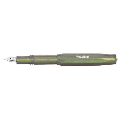 Kaweco Collection Lunar Sport Fountain Pen - Shadow Green – Pen Pusher ...