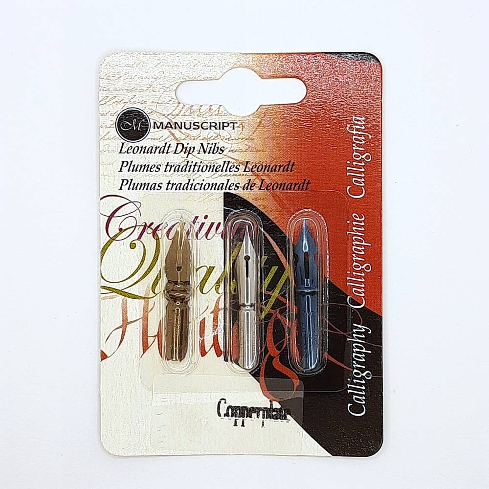 Manuscript Copperplate Calligraphy Nibs - set of 3 – Pen Pusher | The ...